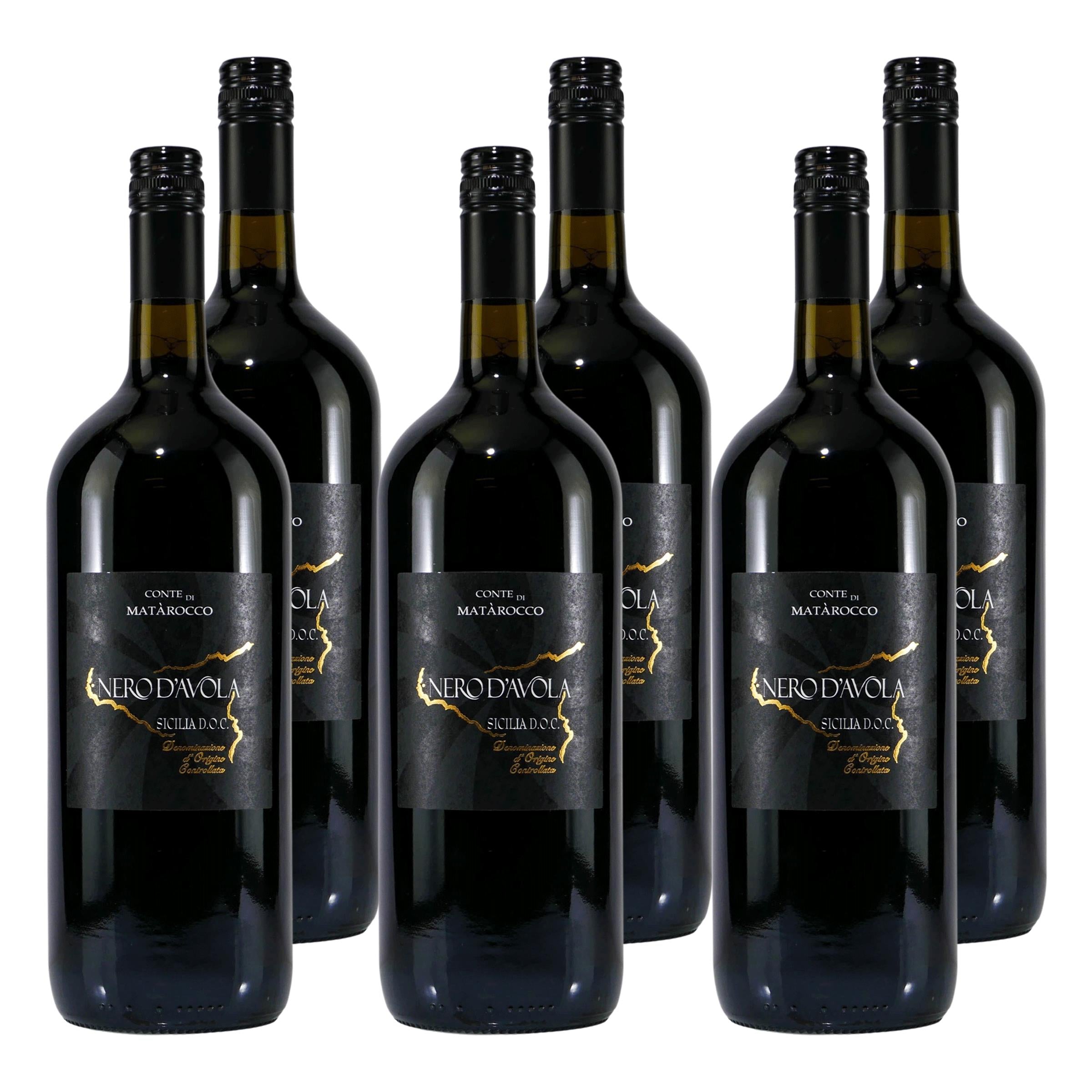 Conte di Matárocco Nero d´Avola 1,5L - intensiver Rotwein aus Italien