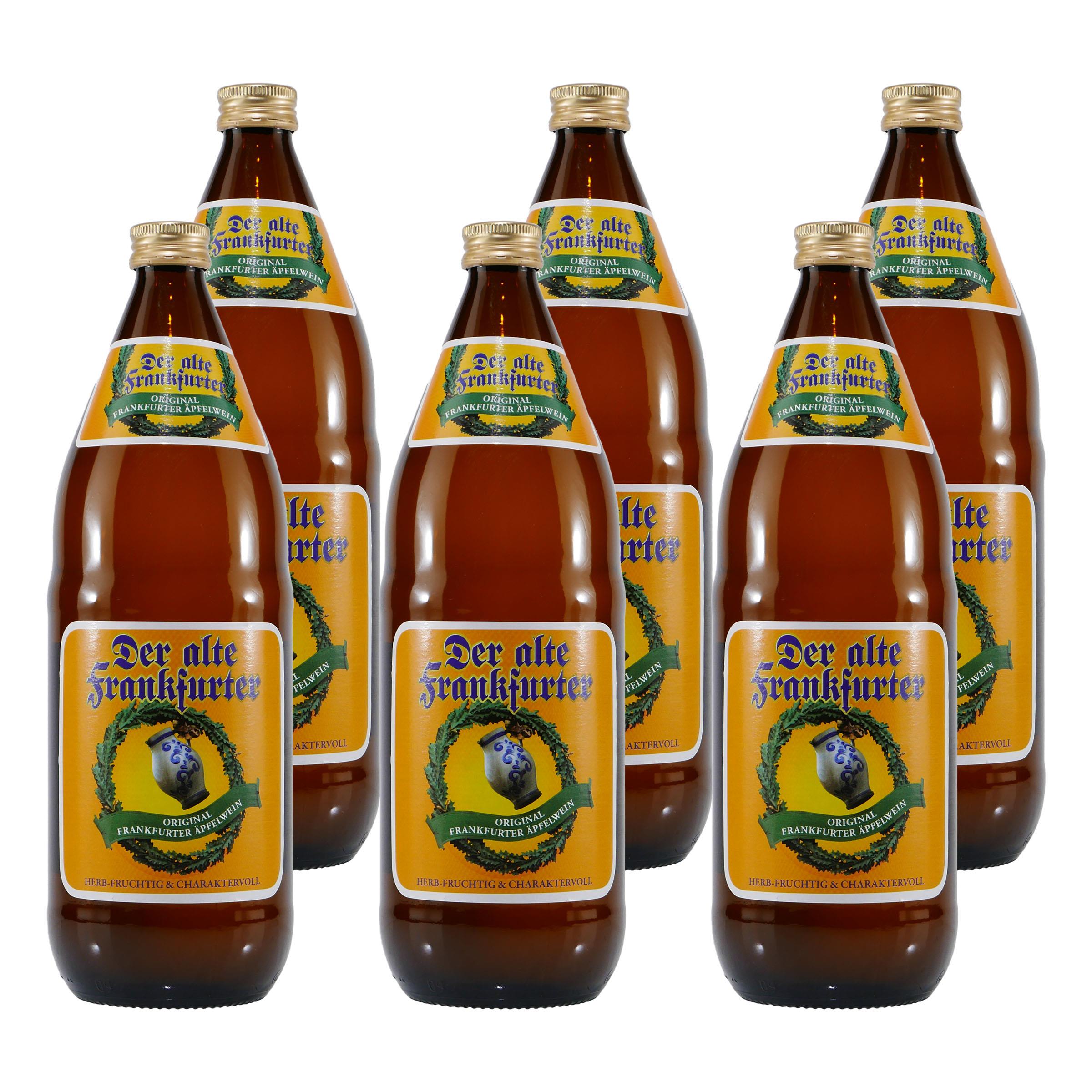 Der Alte Frankfurter Äpfelwein - Traditioneller hessischer Apfelwein ...