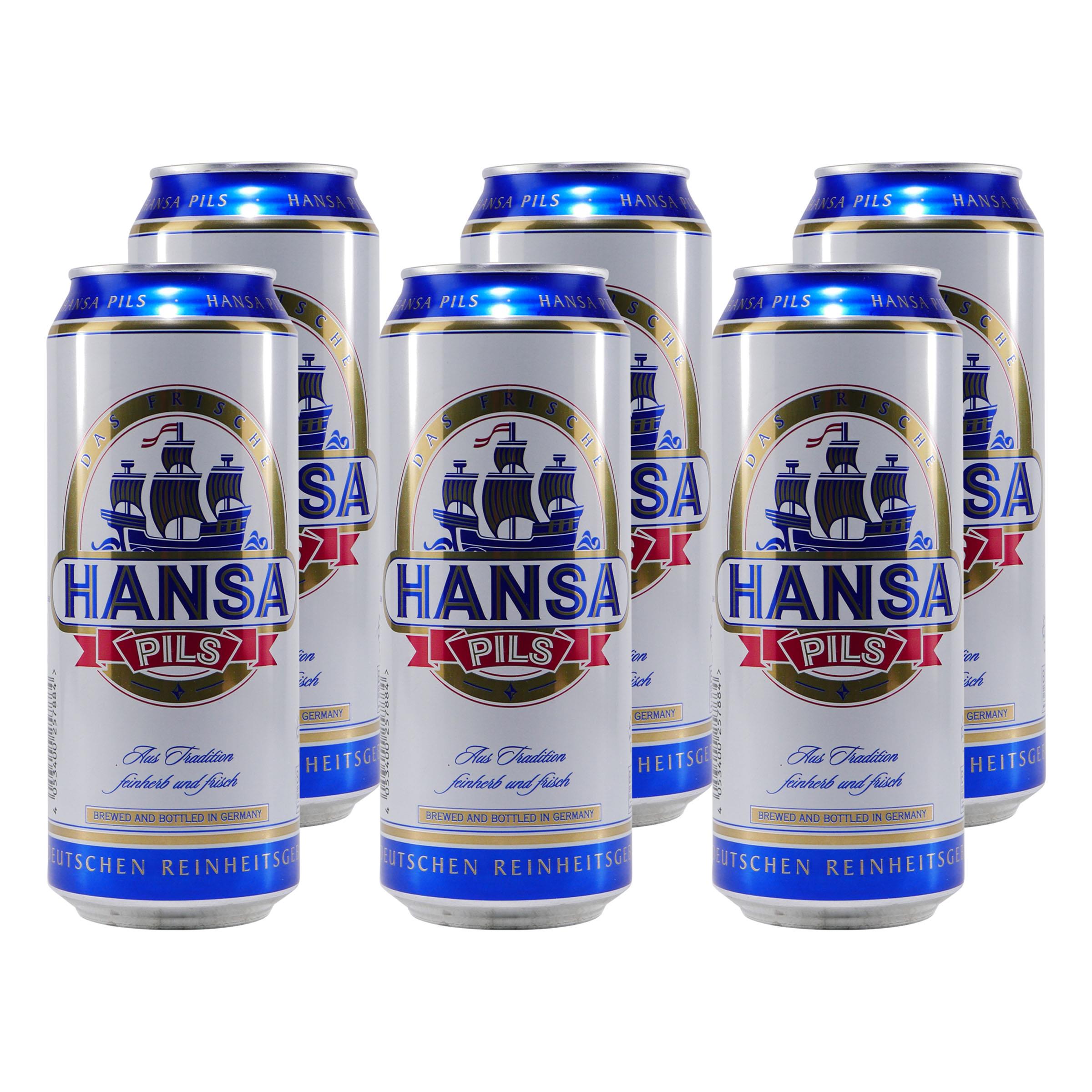 Hansa Pils 0,5L - Klassisches Biererlebnis für Genießer