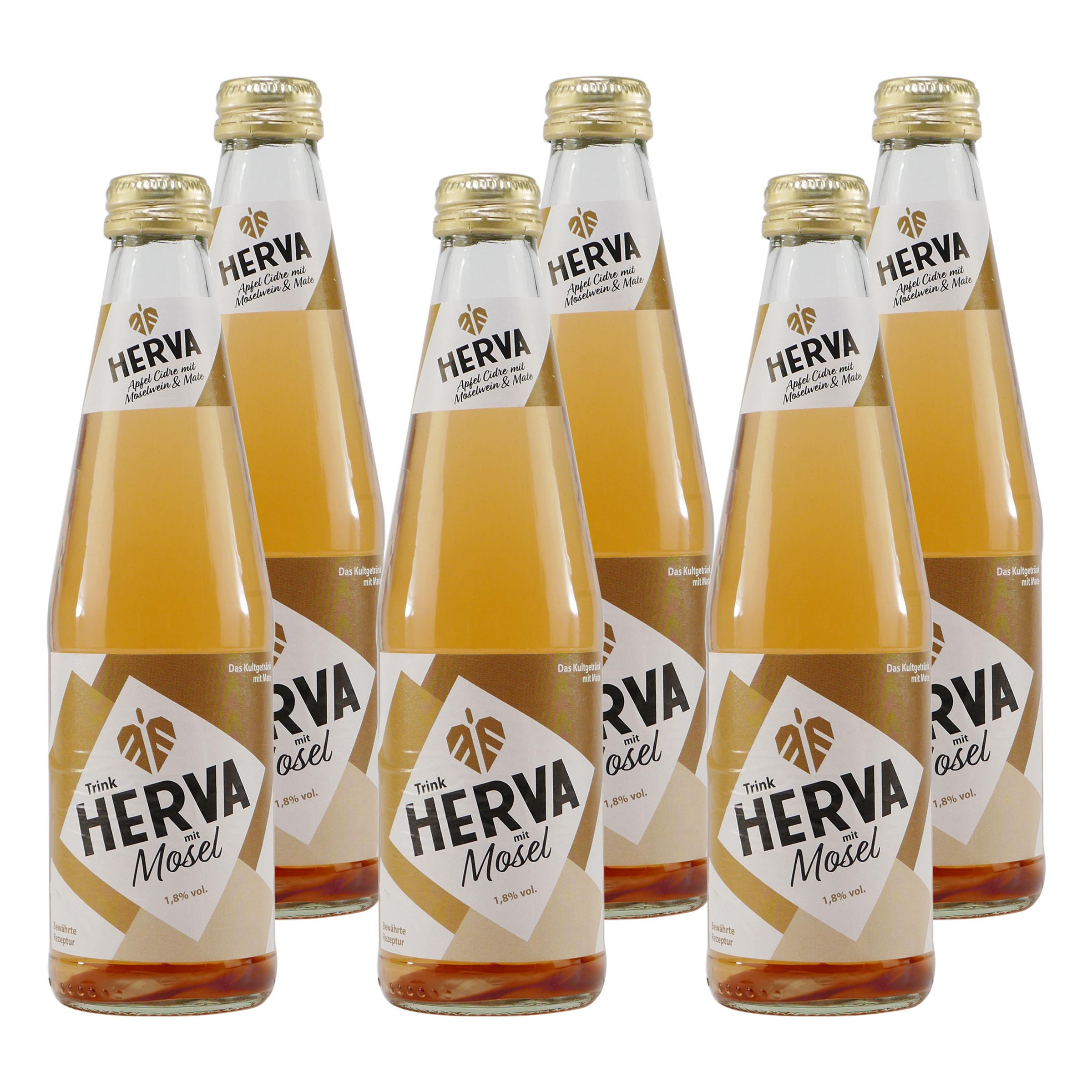 Herva mit Mosel – Apfel-Cidre mit Moselwein & Mate-Tee